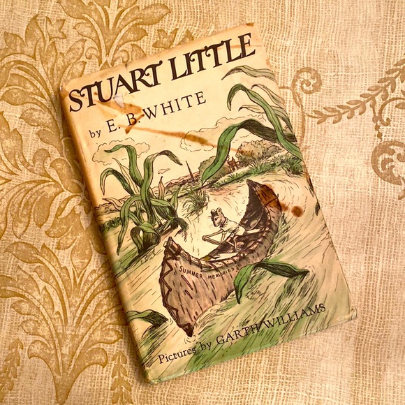 Vintage | Other | Rare Stuart Little Book First Edition Signed Copy Eb ...